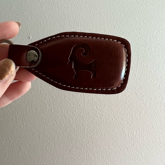Accessories | Nwt Ramgoat Brown Urban Leather Keychain | Poshmark